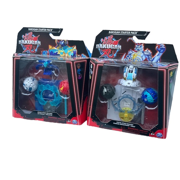 Spin Master | Toys | 2 Bakugan 3 Special Attack Bruiser Octogan ...